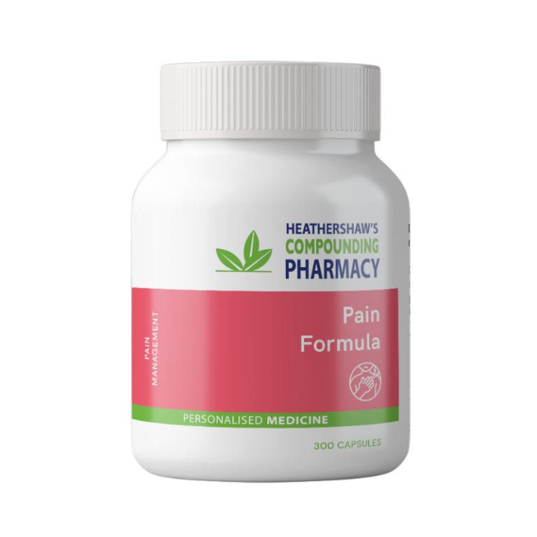 Heathershaw's Pain Formula - 300 caps | Heathershaw's Compounding Pharmacy